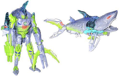 Cliffbee.com: Transformer Toy Reviews: Transmetal II Cybershark